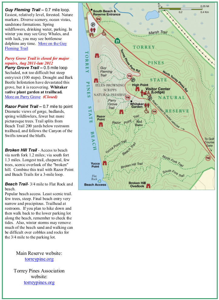 Torrey Pines State Beach S & Natural Reserve, CA • Hike