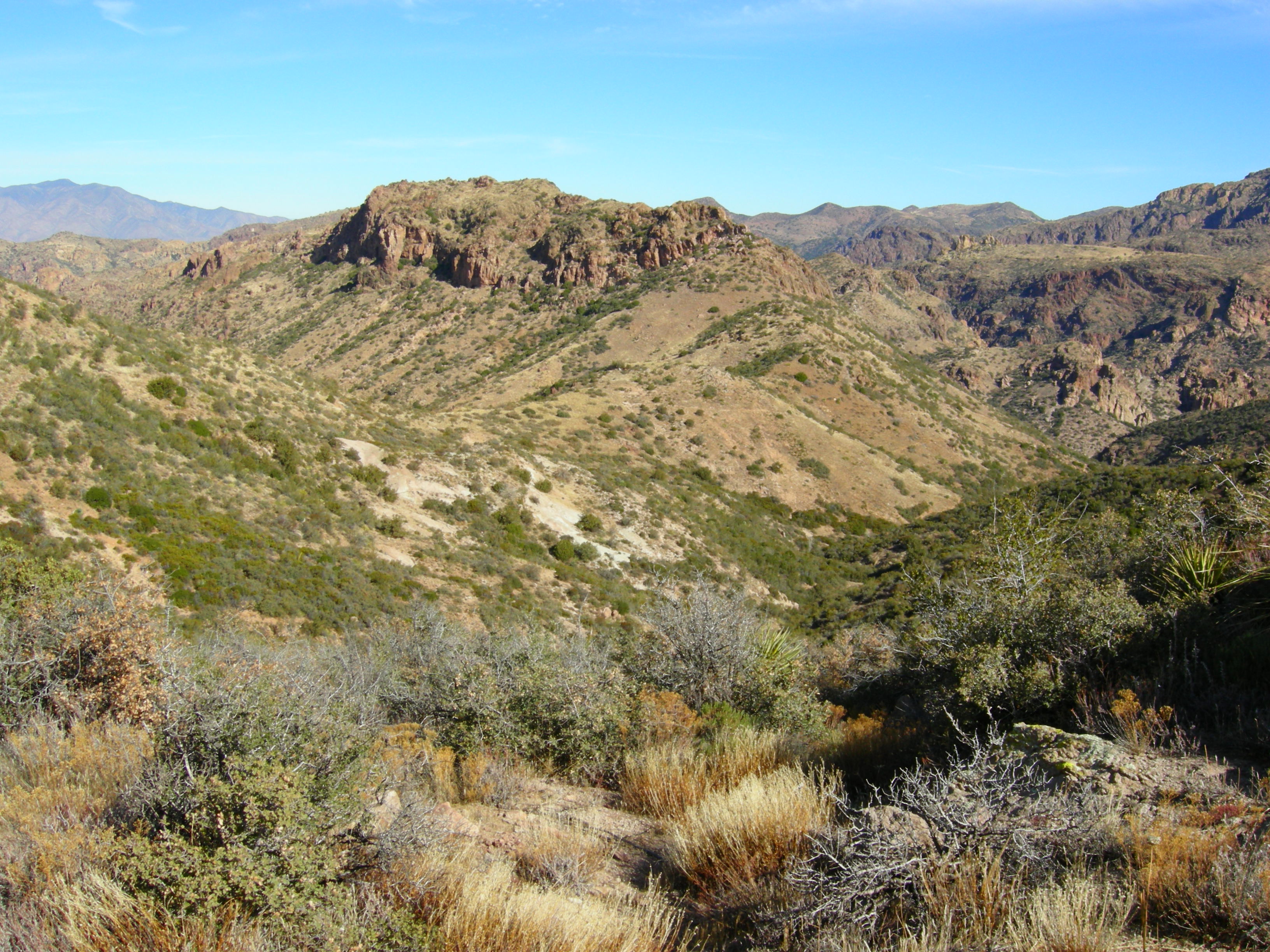 Rogers Canyon from Woodbury TH, AZ | HikeArizona