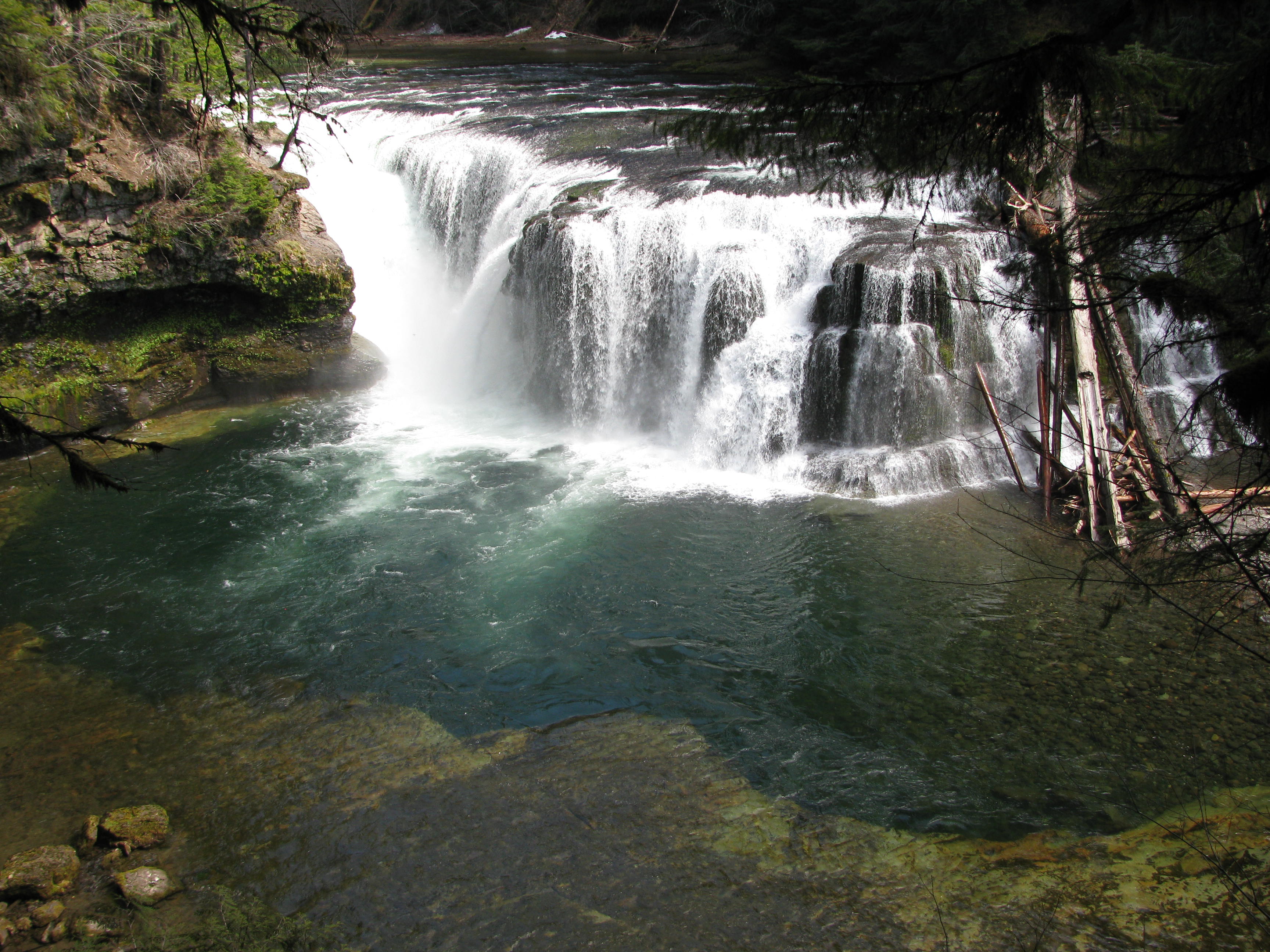 Lewis River Waterfalls, WA • Hike