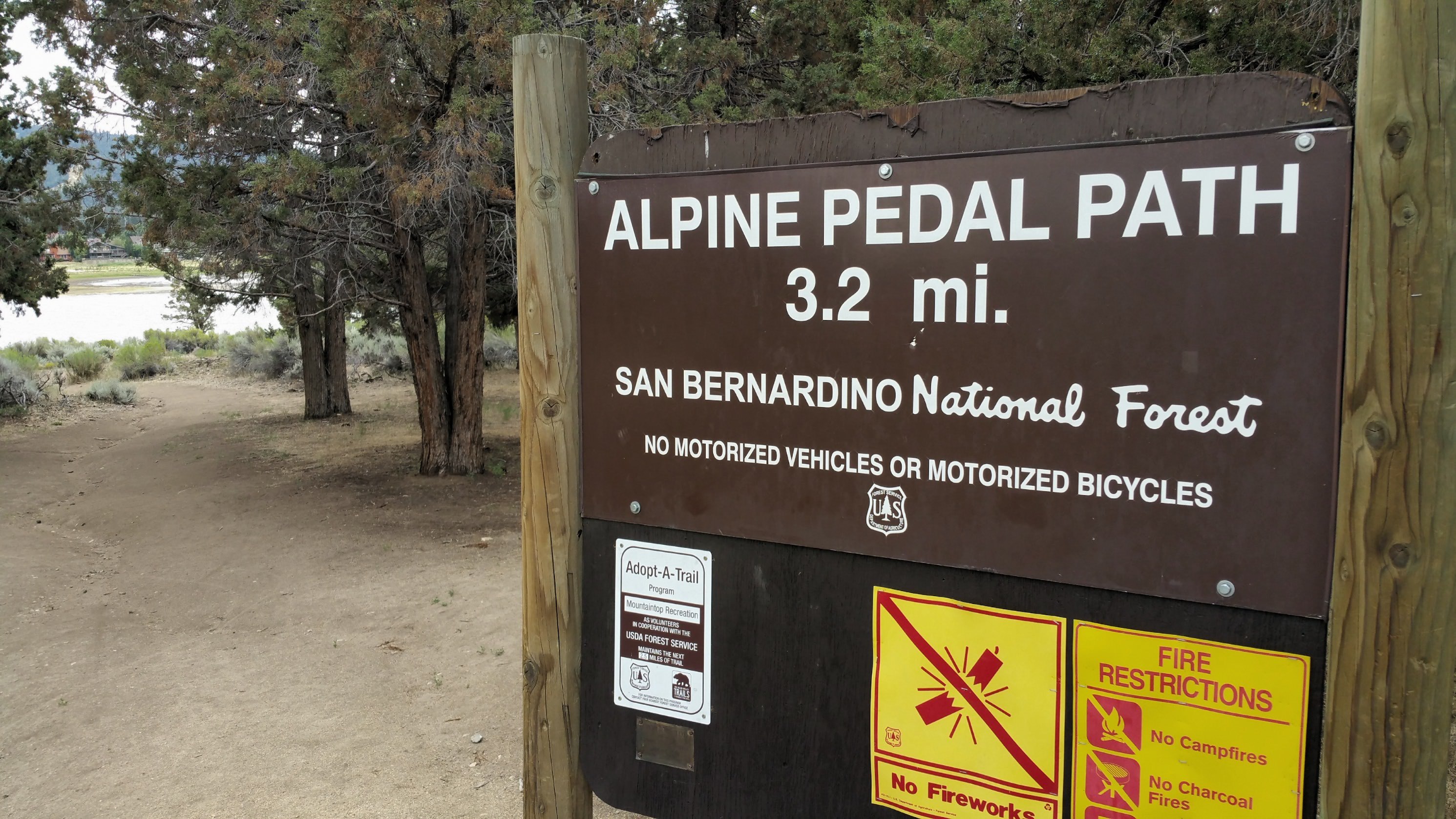 Alpine Pedal Path, CA • Hike